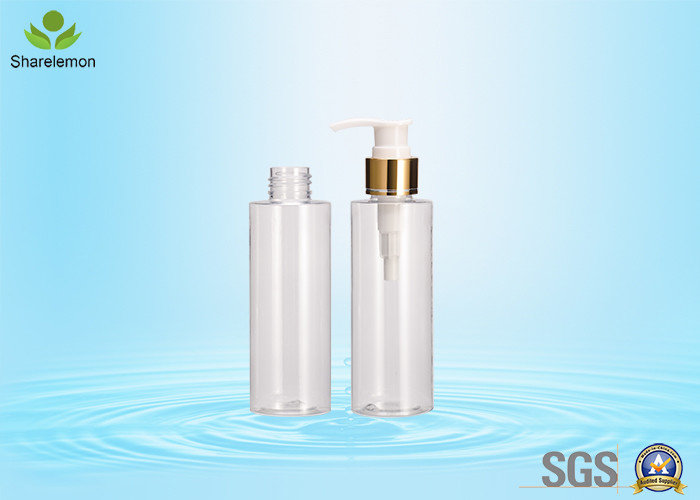 150ml Empty Cosmetic Bottles / Round Plastic Lotion Bottles for Cosmetic Cream Packing