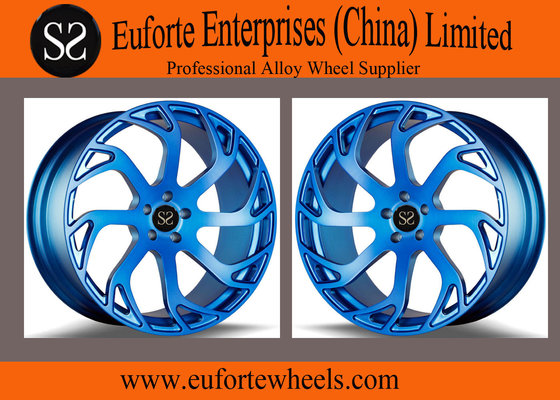 SS wheels - Forged Wheels 18"  19"  20"  21"  And 22"  1 PC Blue Color