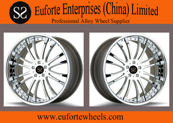 Susha wheels 2PC Chrome Forged Monoblock Wheels Forged Alloy Wheels 0 - 75mm ET