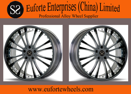 Susha wheels 2PC Chrome Forged Monoblock Wheels Forged Alloy Wheels 0 - 75mm ET