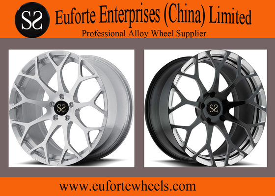 Susha Wheels 1PC Gloss Black Orange Coating Forged Alloy Wheels 98 - 120mm PCD