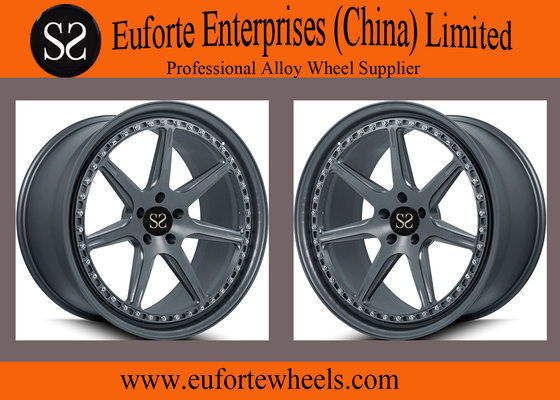 SS wheels - Matt Black Custom Alloy Wheels Painted Barrels Engraving Two Tone Finishes