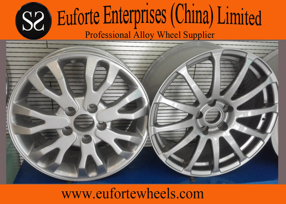 Forged Magnesium Silver Wheel Rim 17 Alloy Wheels Styling Caps