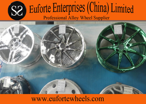 Forged Magnesium Silver Wheel Rim 17 Alloy Wheels Styling Caps