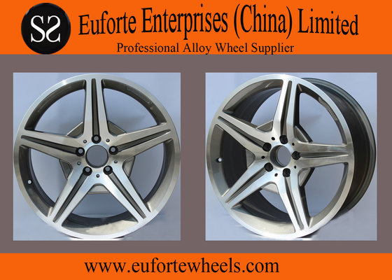 Standard C180  C260 Mercedes Benz Wheel Mercedes Amg Wheels 5 Hole