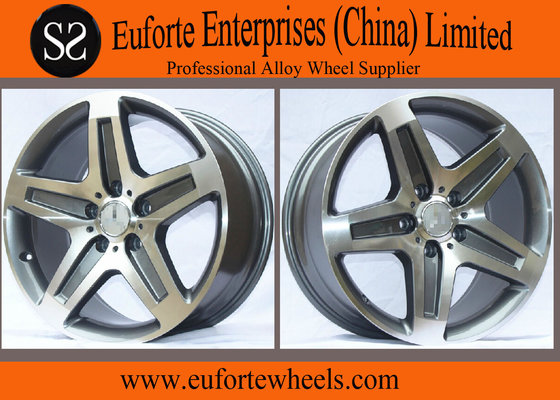 19" Mercedes Benz Wheel G55 SAE J2530 VIA 7.0 Inch 9.0 Inch 9.5 Inch Width