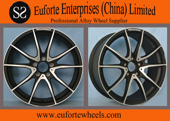TUV Black Machine Face Mercedes Benz Wheel For SLS A. M. G Grade