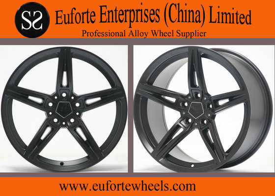18" And  19" Matt Bmw Black Wheels, Replica AC Schnitzer Wheel Rims