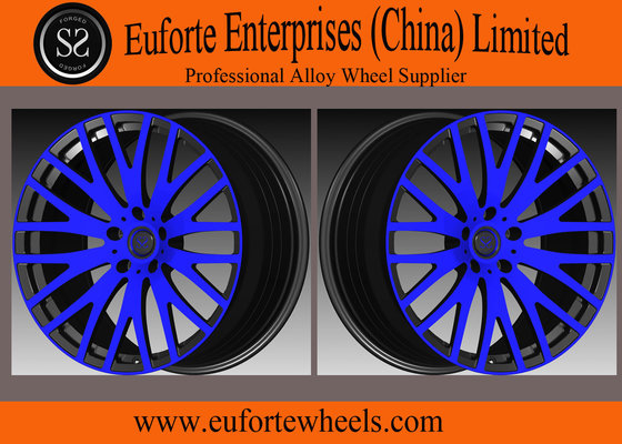 SS Wheels - Multiple Spoke 1 Piece Forged Aluminum Wheels Y - Shaped Dust Free For Truck