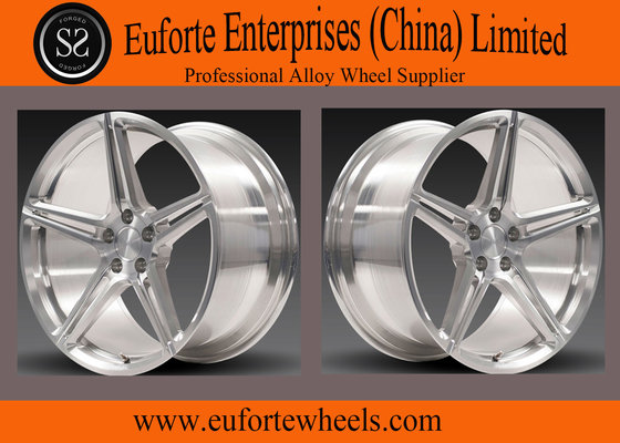 Susha wheels - Forged Wheels monoblock wheel 19 inch VIA JWL Standard sliver machined surface