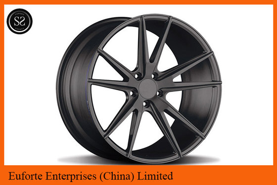 Gloss Black Forged Aluminum Motorcycle Wheels Magnesium Car Wheels