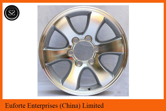 16" Silver  4x4 Off Road Toyota Replica Wheels 4 Runner Aluminum Alloy  for SUV