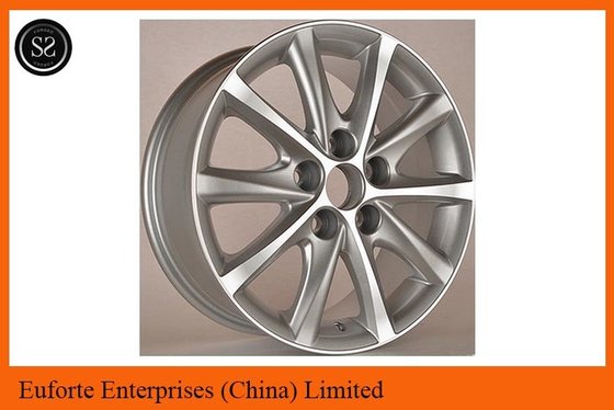 17inch Toyota Replica Wheels Silver Machine Face Aluminum Rims For CAMRY