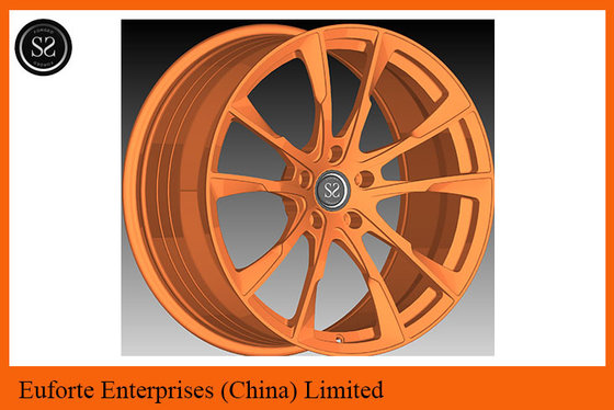 Susha wheels-Double 5Spoke 1pieceForged Wheels With Black Machined Face 18'' 19''  20'' 21" 22"