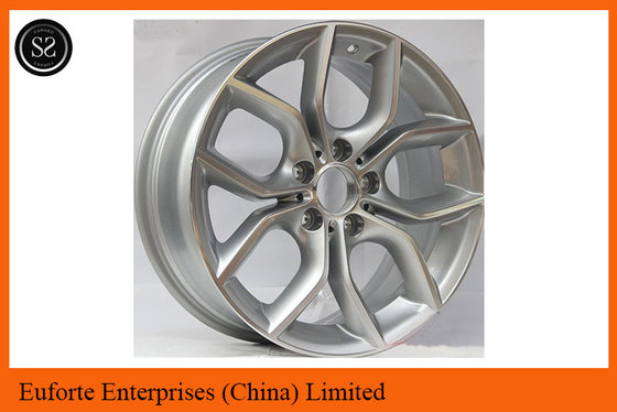 BMW X3 17" hyper silver replica aluminum alloy wheels 120 mm PCD
