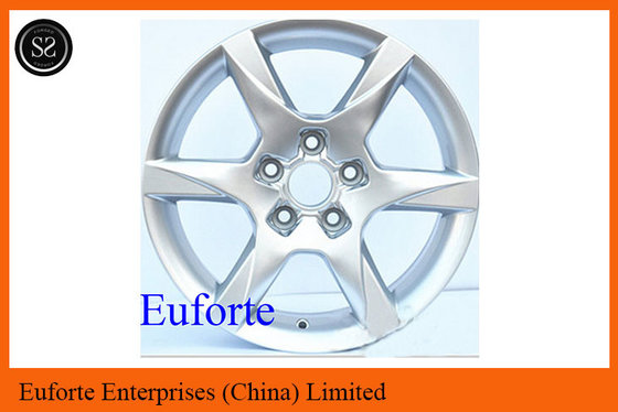 16 inch Hyper Silver Aluminum Alloy Audi Replica Wheels / Aftermarket Wheel