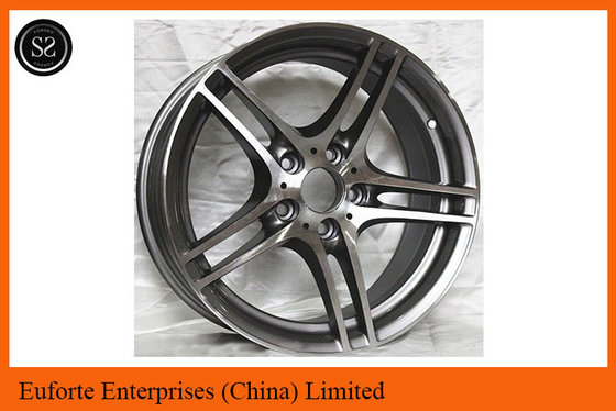 Gun metal machine face replica aluminum alloy wheels for BMW 335