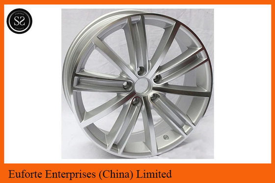 18 inch Black Machine Face  European Wheel, 17 inch Aluminum Alloy Wheel Rims For Tiguna