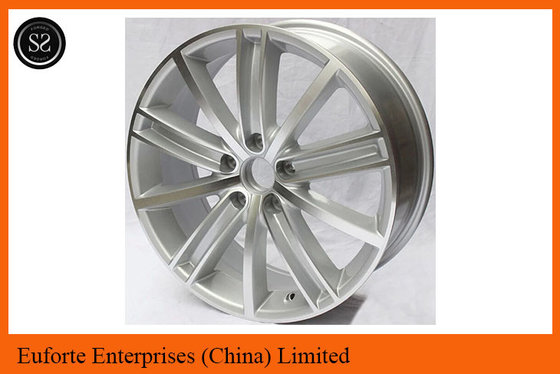 18 inch Black Machine Face  European Wheel, 17 inch Aluminum Alloy Wheel Rims For Tiguna