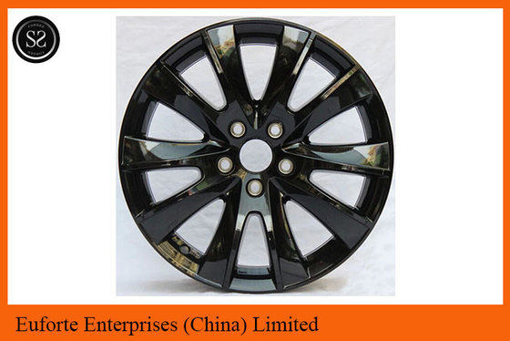 European Tiguna 17inch Black Volkswagen Alloy Wheels Custom 35 / 45 ET