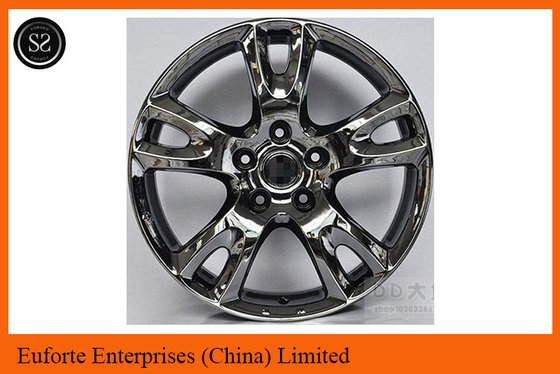 20 Inch Black Machined European Wheel Replica Car Alloy Wheels / Car Wheel Rim