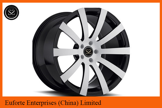 1PC Matt Black Machie Face Forged Magnesium Wheels Gun Metal Brown