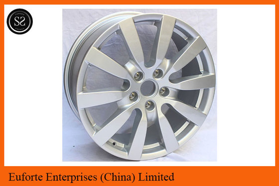 Hyper Silver Car Wheel Rims Double Zero Roulette Wheel Dust Free