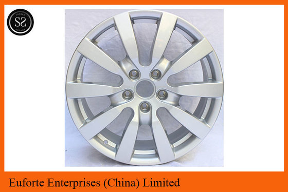Hyper Silver Car Wheel Rims Double Zero Roulette Wheel Dust Free