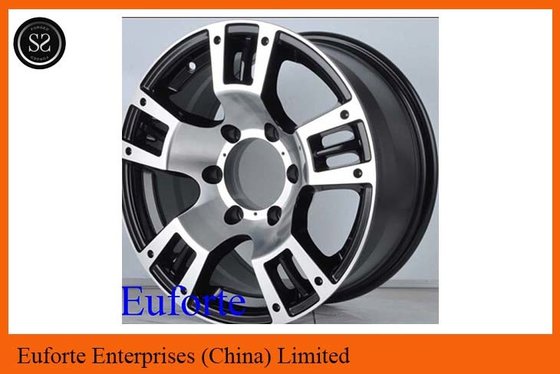 Aluminum Alloy  8x16 4x4 Off Road Wheels 5 Spokes / SUV Rims