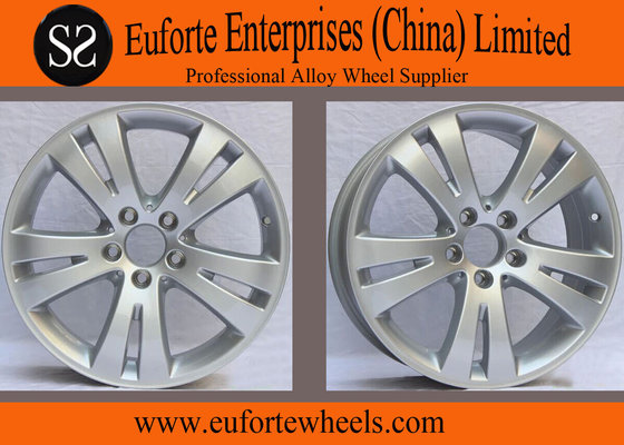 OEM Aluminum Alloy Mercedes Benz Wheel 17inch Hyper Silver  5 Hole