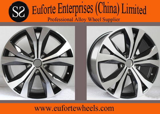 Aluminum 19 inch 20 inch European Wheel Black Machine Face For Tiguna TOUAREG