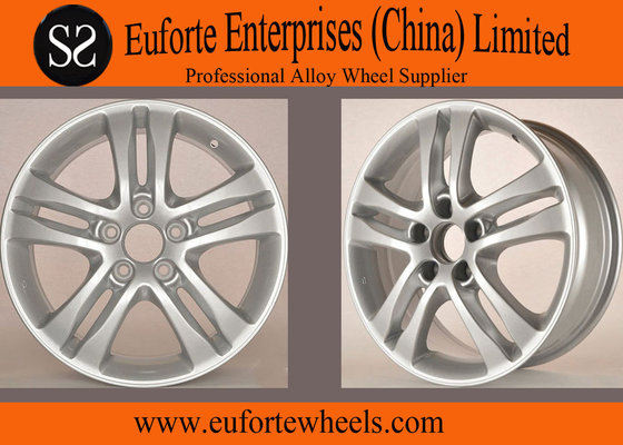 5 Hole Silver Aluminum Honda Replica Wheels 18 inch For CRV 55 ET