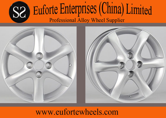 Aluminum Alloy 15 inch Silver Colour toyota corolla alloy wheels in stocks