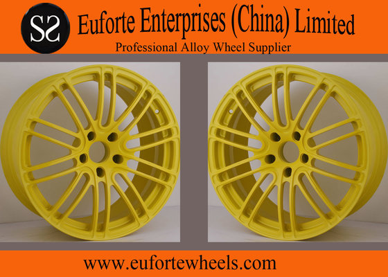 SS wheels - Light Weight 18 " Red With Black Forged Wheels For Off Road Car