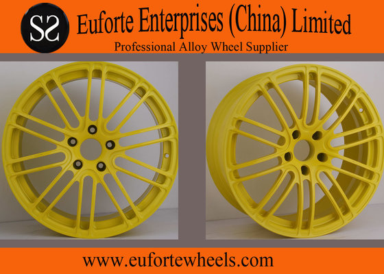 SS wheels - Light Weight 18 " Red With Black Forged Wheels For Off Road Car