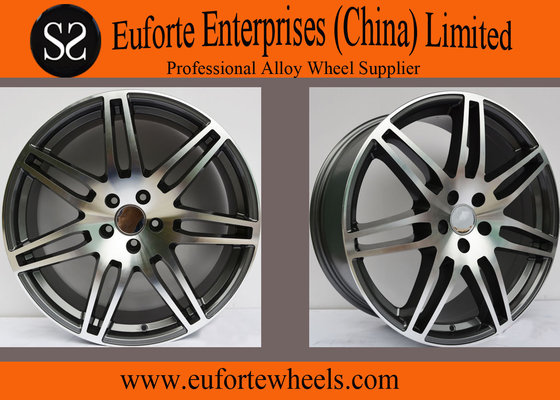 Audi Replica Wheels For Q7 ,  21 " Hyper Silver Aluminum Alloy Wheels