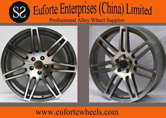 Audi Replica Wheels For Q7 ,  21 " Hyper Silver Aluminum Alloy Wheels