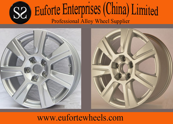 Original 17inch Hyper Silver Audi A6 Custom Wheels / Replica Audi Wheels
