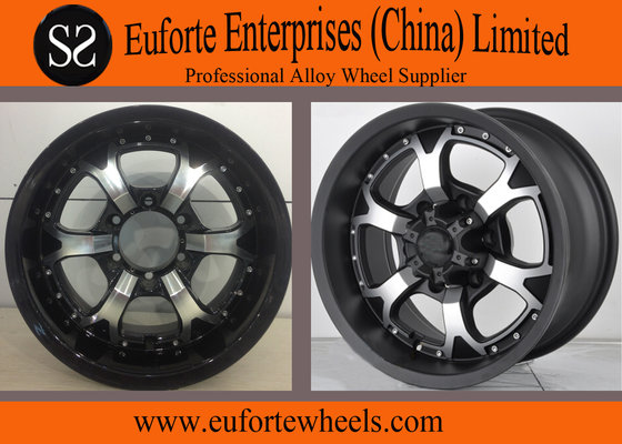 Strong Spokes SUV 16 x 8 off road wheels , 15 Inch Alloy Wheels