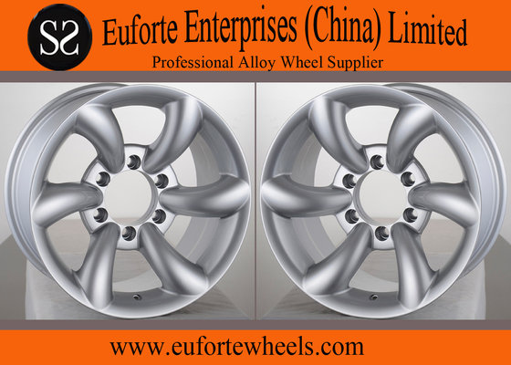 Hyper Silver SUV 16x8 off road wheels , 4x4 Extreme Off Road
