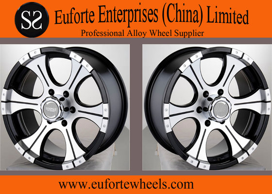 Aluminum alloy  Black Off Road Wheels 18 inch for Toyota GMC Nissan Ford