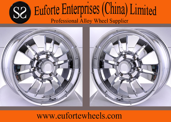 18 x 8.5inch 4 x 4 Off Road Wheels Chrom Double 6 Sppoke Aluminum Wheels