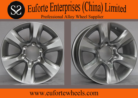 22"  Silver SUV toyota 4 x 4 wheels PRADO 30 ET /  Black SUV Rims