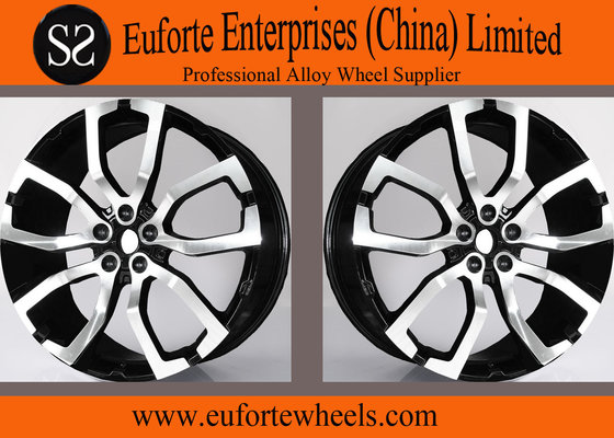 Black Machine Face European Wheel / 20 inch off road rims 5 Hole