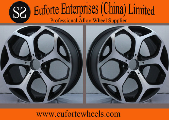 X Series 18 Inch Matte Black Sliver Color BMW Replica Wheel Chrome 30 - 50mm ET