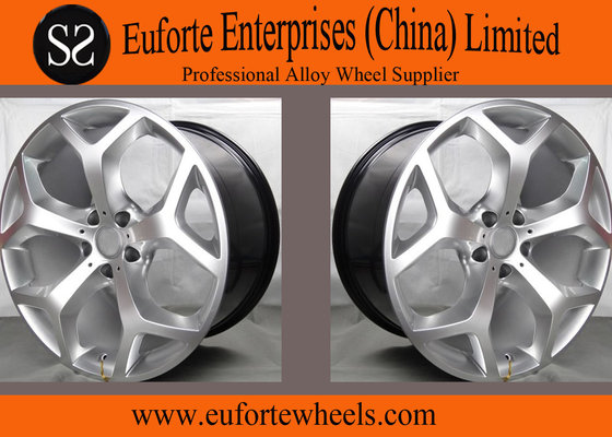 X Series 18 Inch Matte Black Sliver Color BMW Replica Wheel Chrome 30 - 50mm ET
