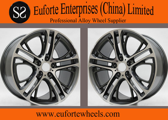 BMW X3 21 Inch Replica Alloy Wheels Black Machine Face Replica Wheels