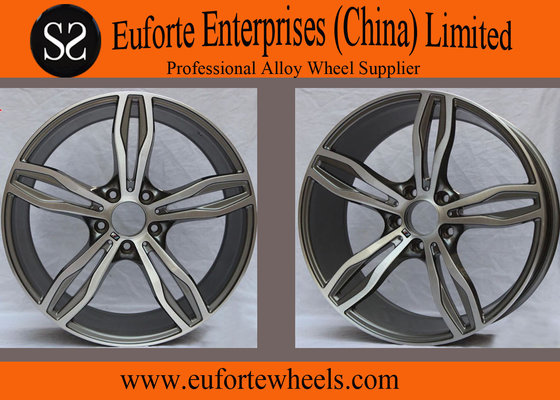 19 Inch BMW Replica Wheel 11J x 22 Inch Black Machine M5 / M6