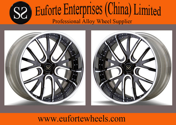 SS wheels Black Milling Windows Forged Auto Wheels 57 . 1 - 108 CB