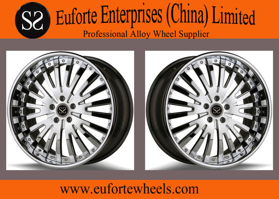 Susha Wheels - Gloss Black Forged Concave Wheels SAEJ2530 VIA Big Brake Kit